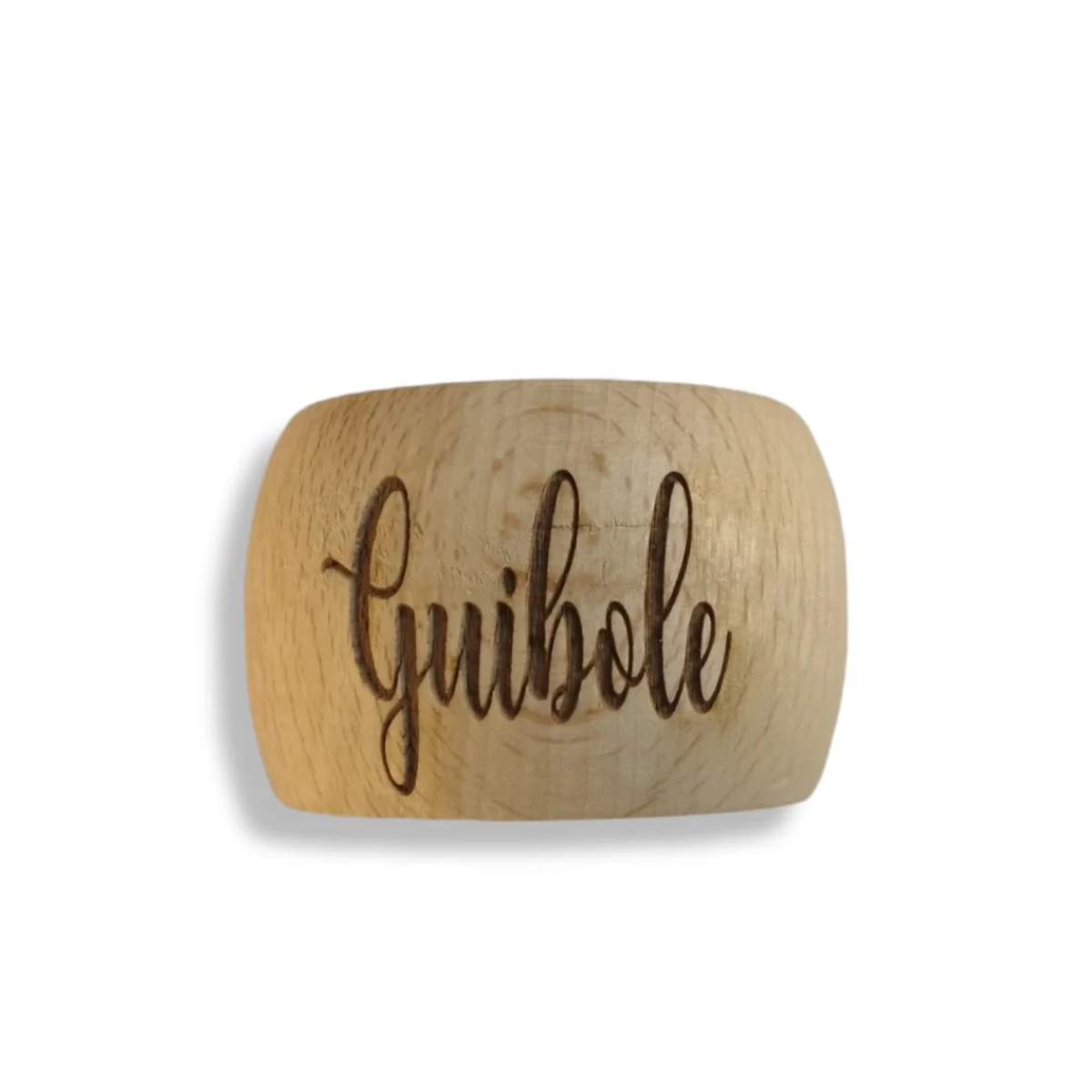 Rond de serviette à personnaliser en bois